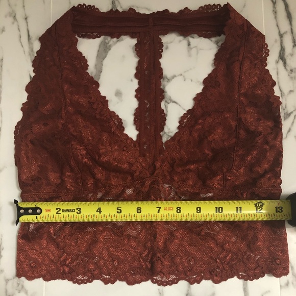 Free People | Tops | Sexy Lycra Lace Midriff Halter Top | Poshmark